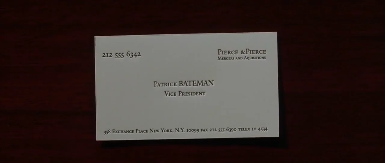 business card on Vimeo