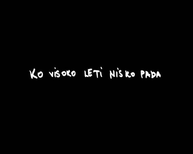 Ko visoko leti nisko pada - Bojana Petkovic on Vimeo