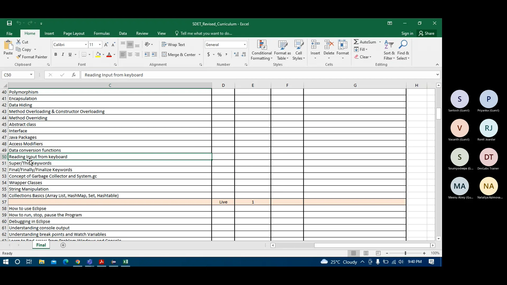 Recording - Core Java 30 Jul 2022 - Session 8 Part 1 on Vimeo