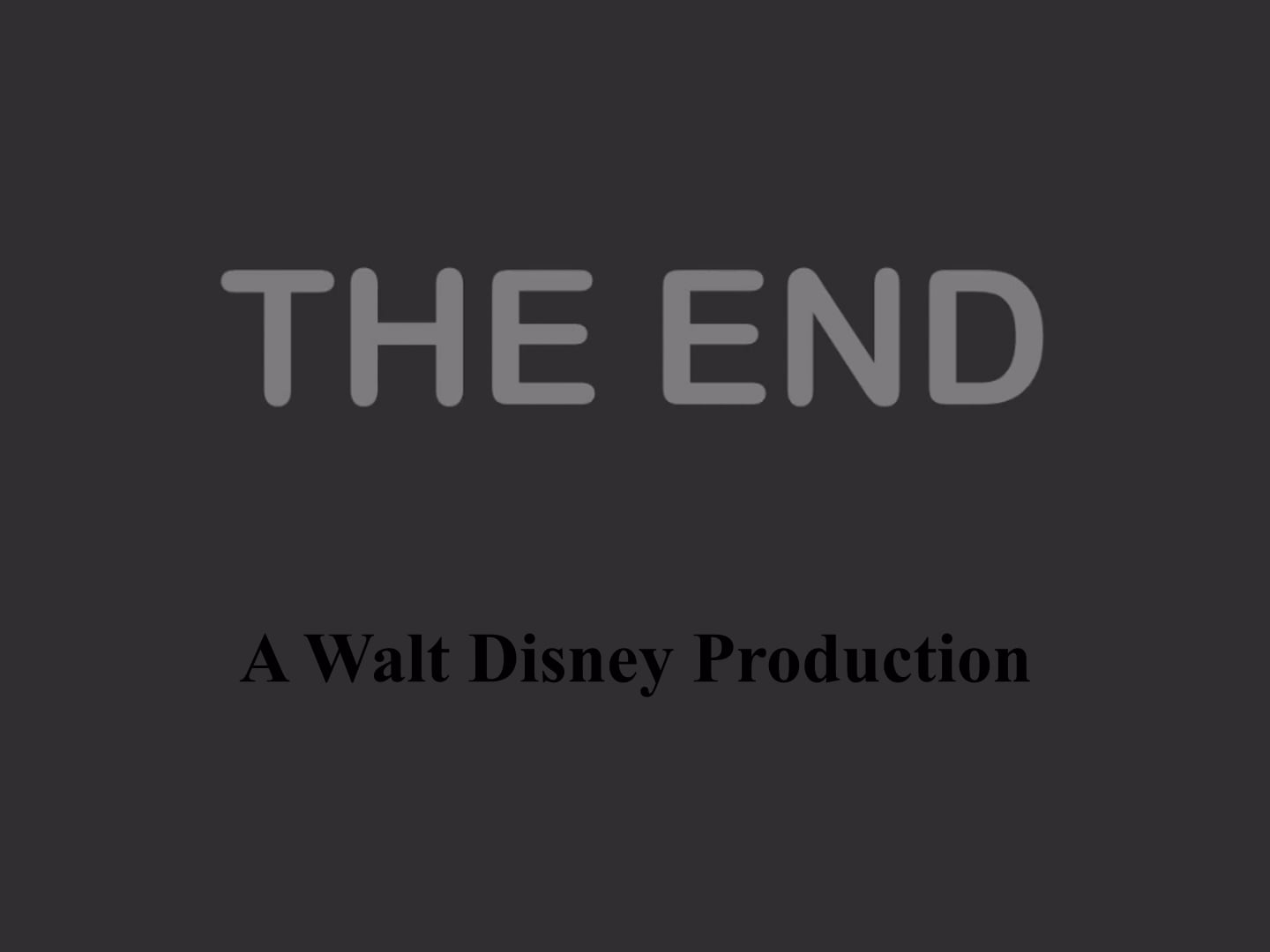 The End/A Walt Disney Production (1943) | Videos & Movies on Vimeo