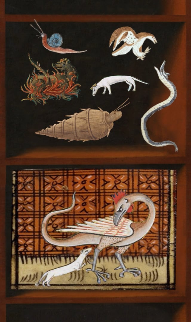 Bestiaires serpents & vers – les mythes.com