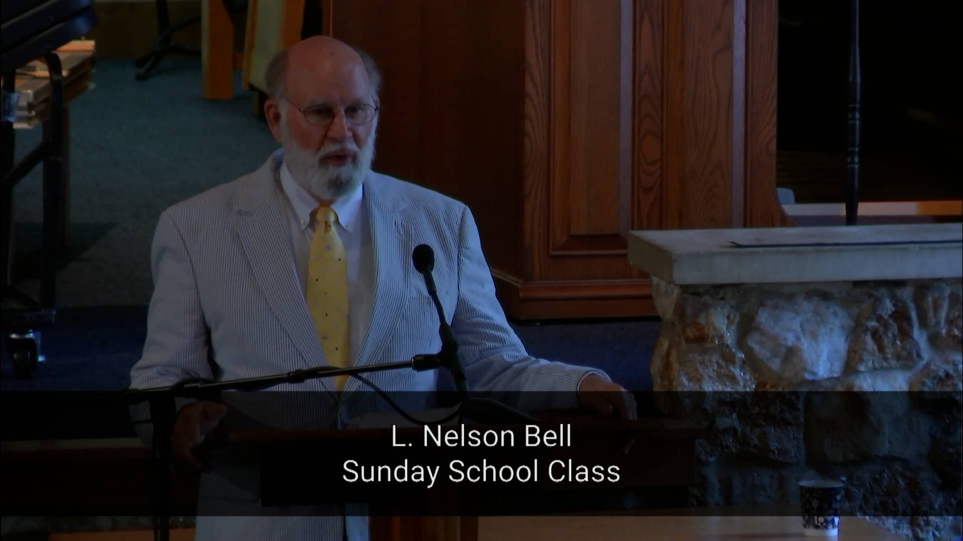 08.28.22 L. Nelson Bell Sunday School Class on Vimeo