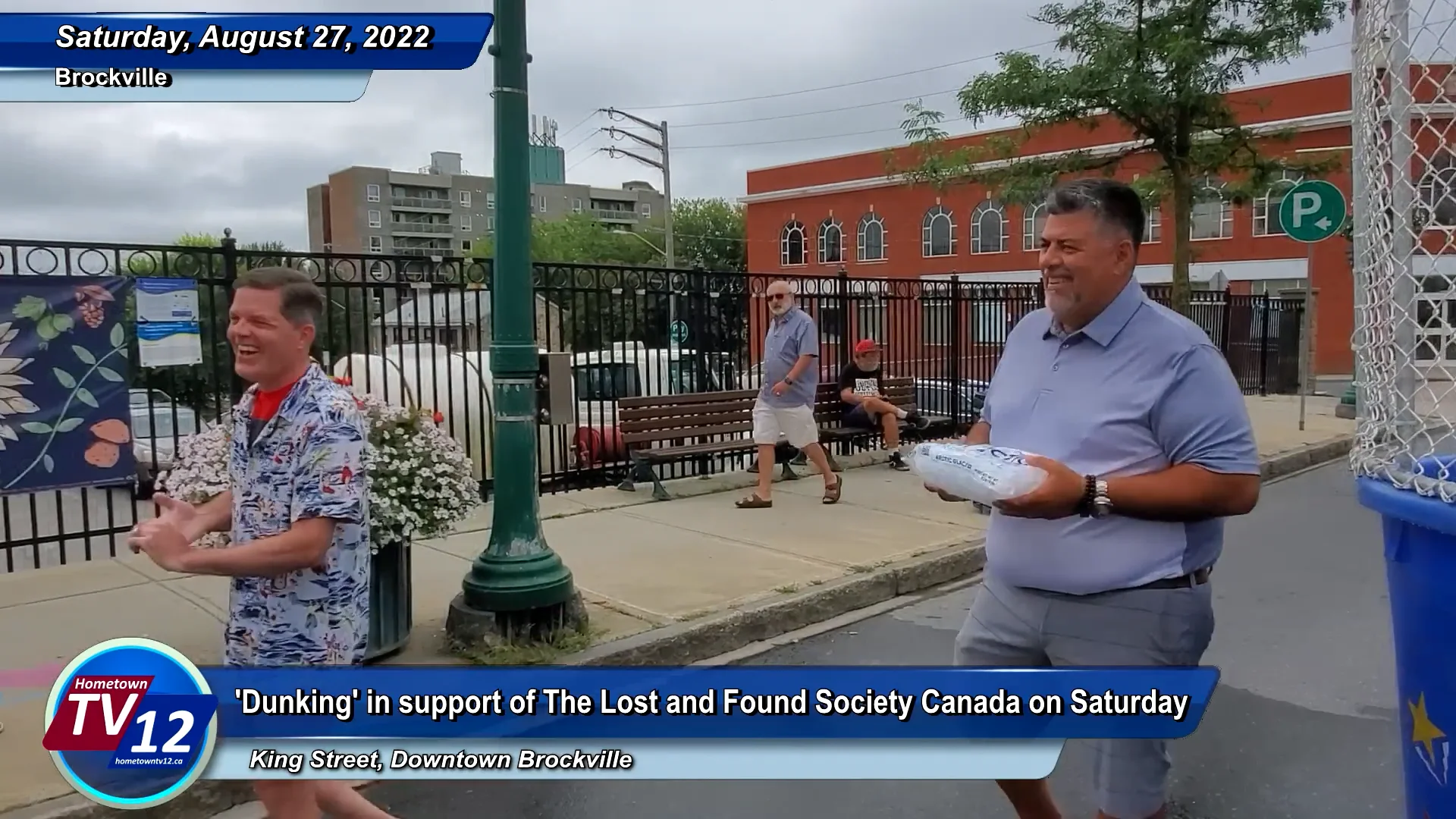 Brockville's Mayor-Elect Dunked for Fundraiser Saturday