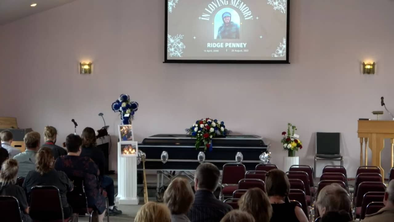 Ridge Penney Funeral Service on Vimeo