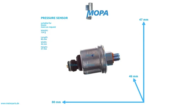 01181115 - MOPA PRESSURE SENSOR suitable for Deutz engines on Vimeo
