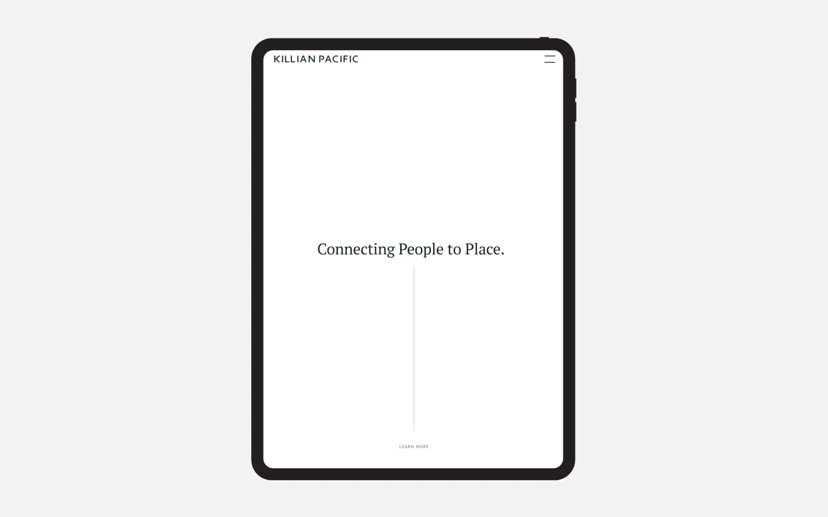 Killian Pacific Website Homepage Animation on Vimeo