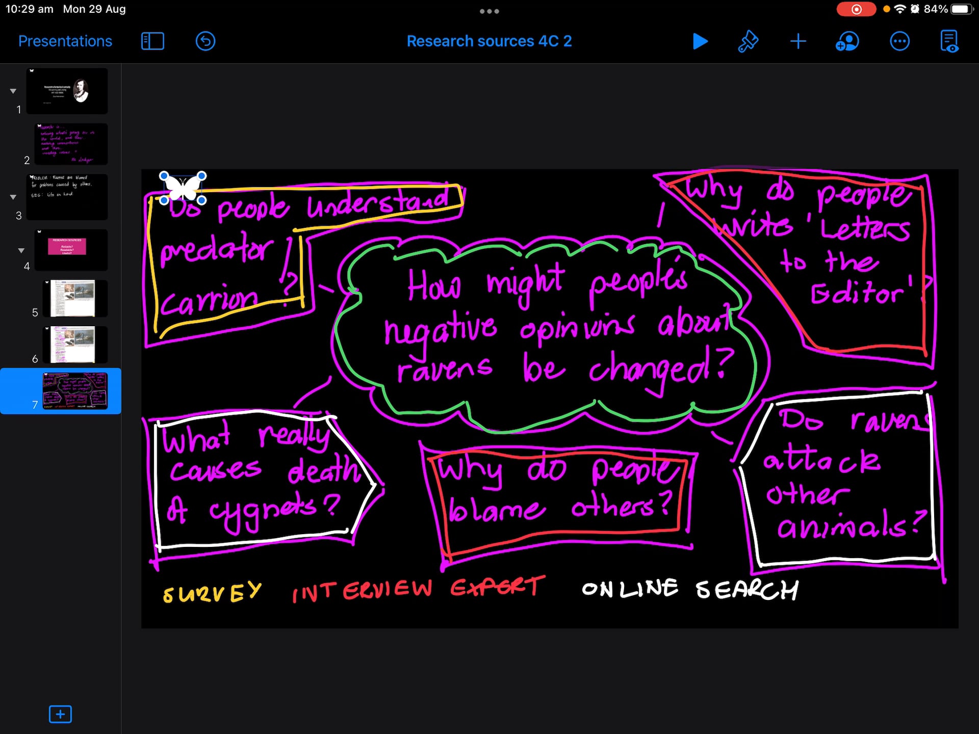Ravens research sources on Vimeo