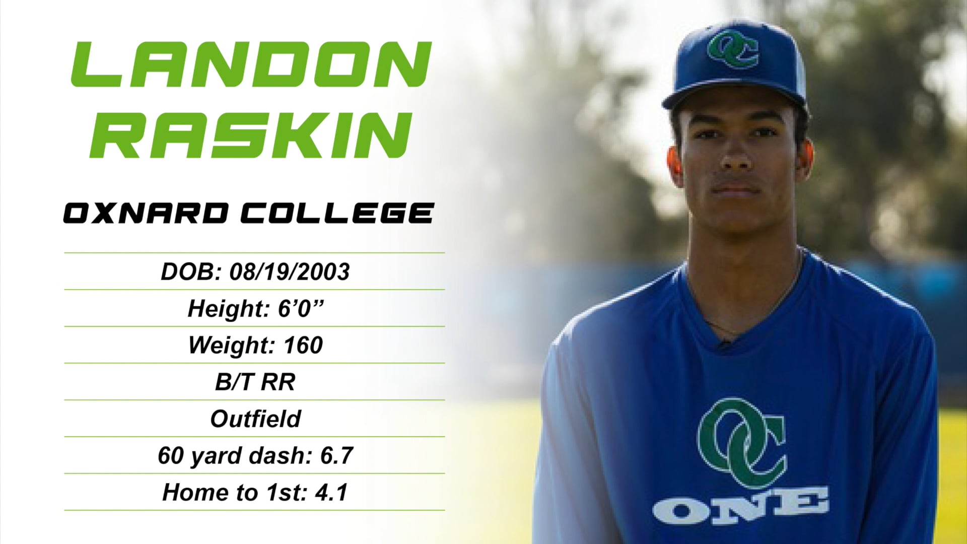 Landon Raskin Baseball Video on Vimeo