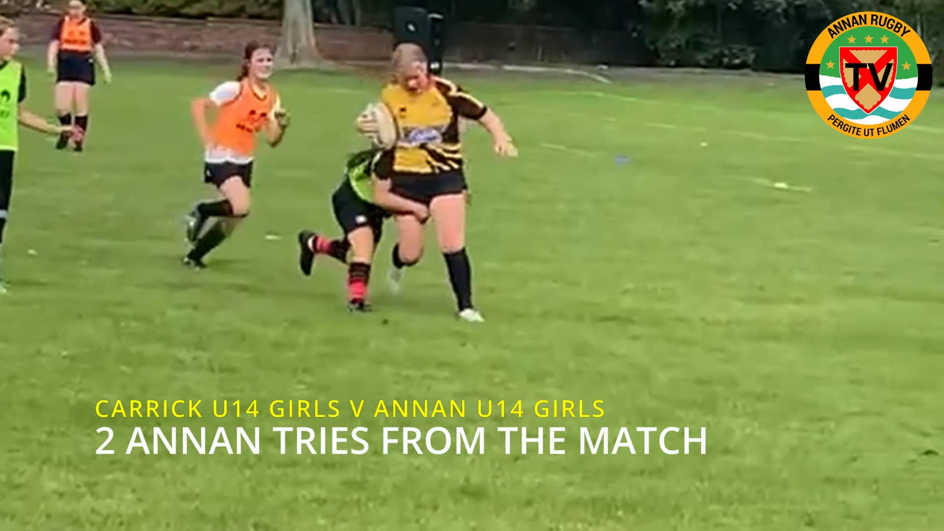 Carrick U14 Girls v Annan U14 Girls - 2 tries from Annan on Vimeo