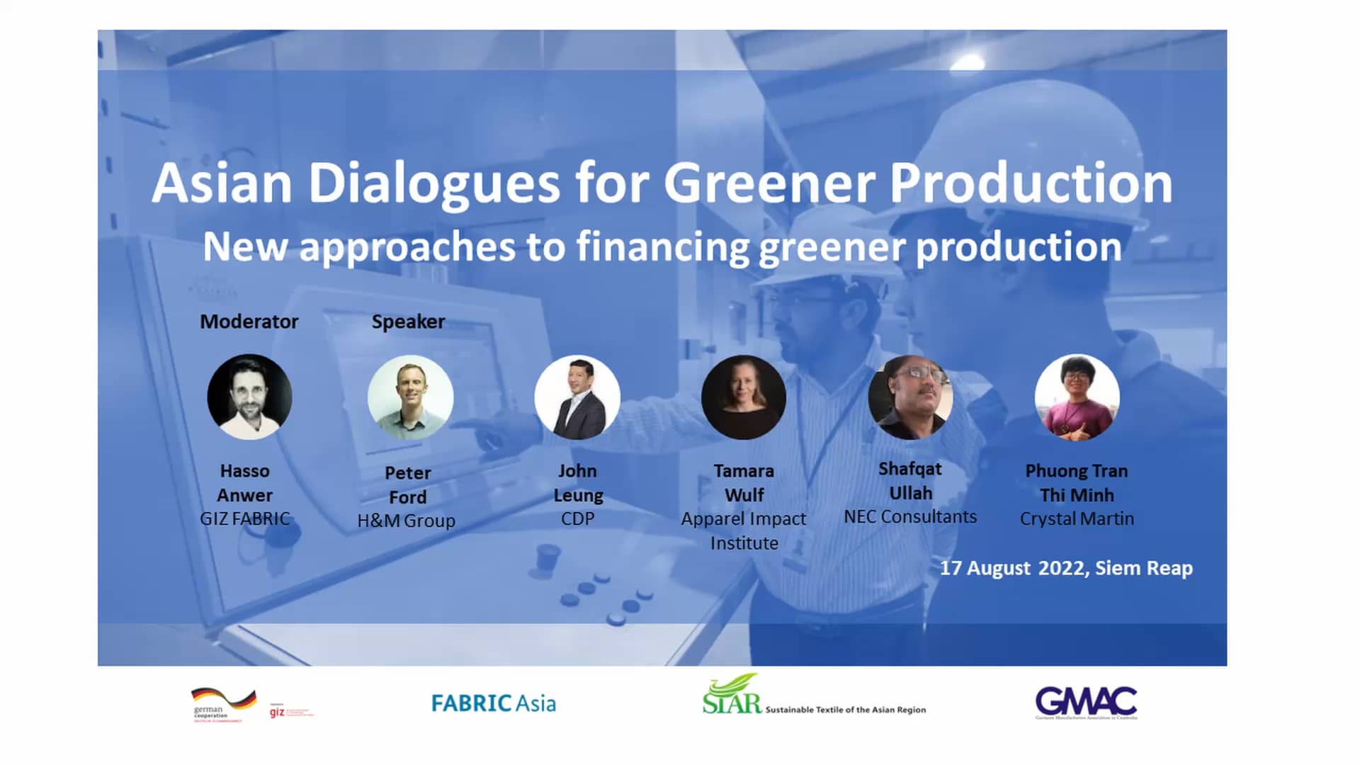 Asian Dialogues For Greener Production - New Approaches To Financing ...