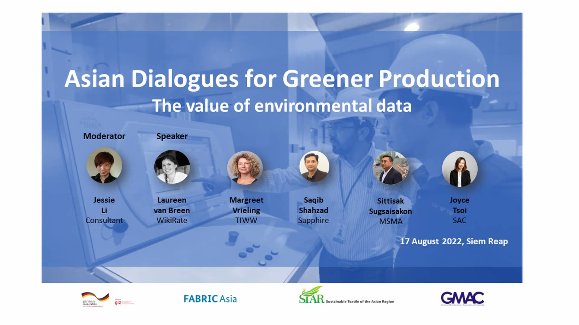 Asian Dialogues For Greener Production - The Value Of Environmental ...