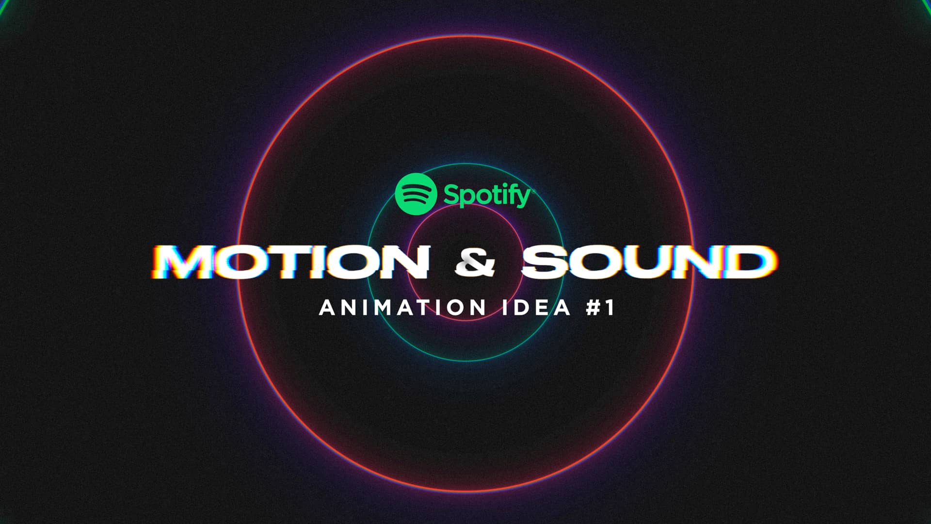 Spotify - Motion & Sound #1 on Vimeo