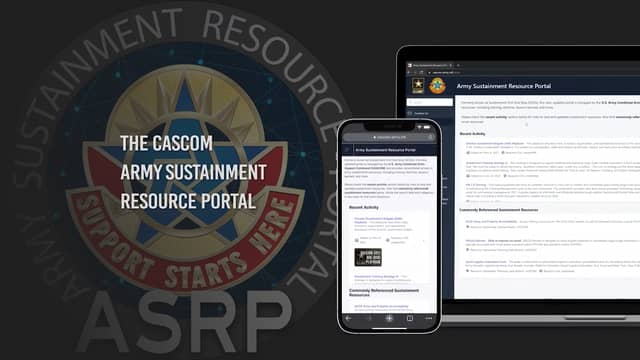 Army Sustainment Resource Portal (ASRP) on Vimeo