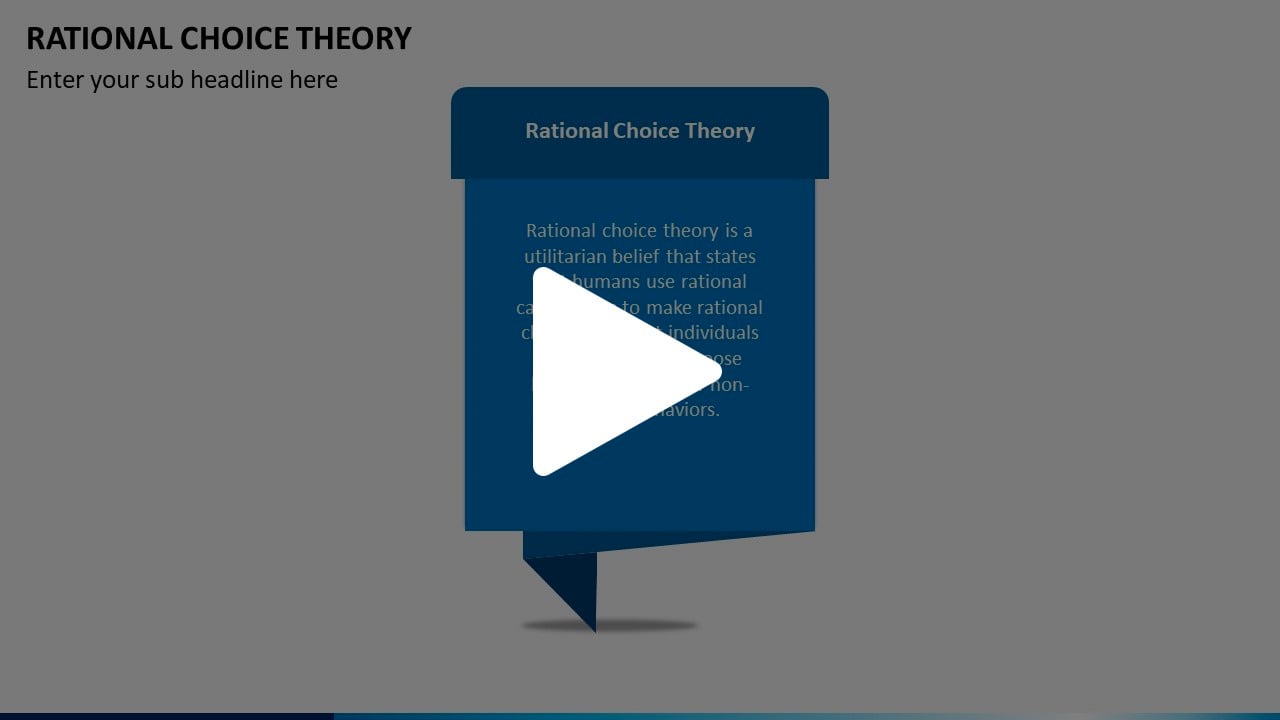 Rational Choice Theory Animated Presentation - SketchBubble on Vimeo