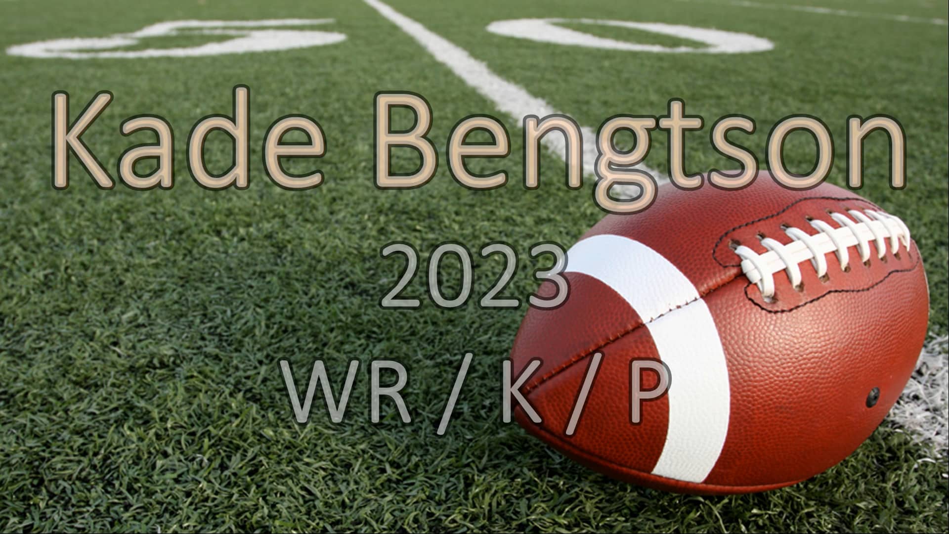 Kade Bengtson-Game Highlights Aug. 2022 on Vimeo