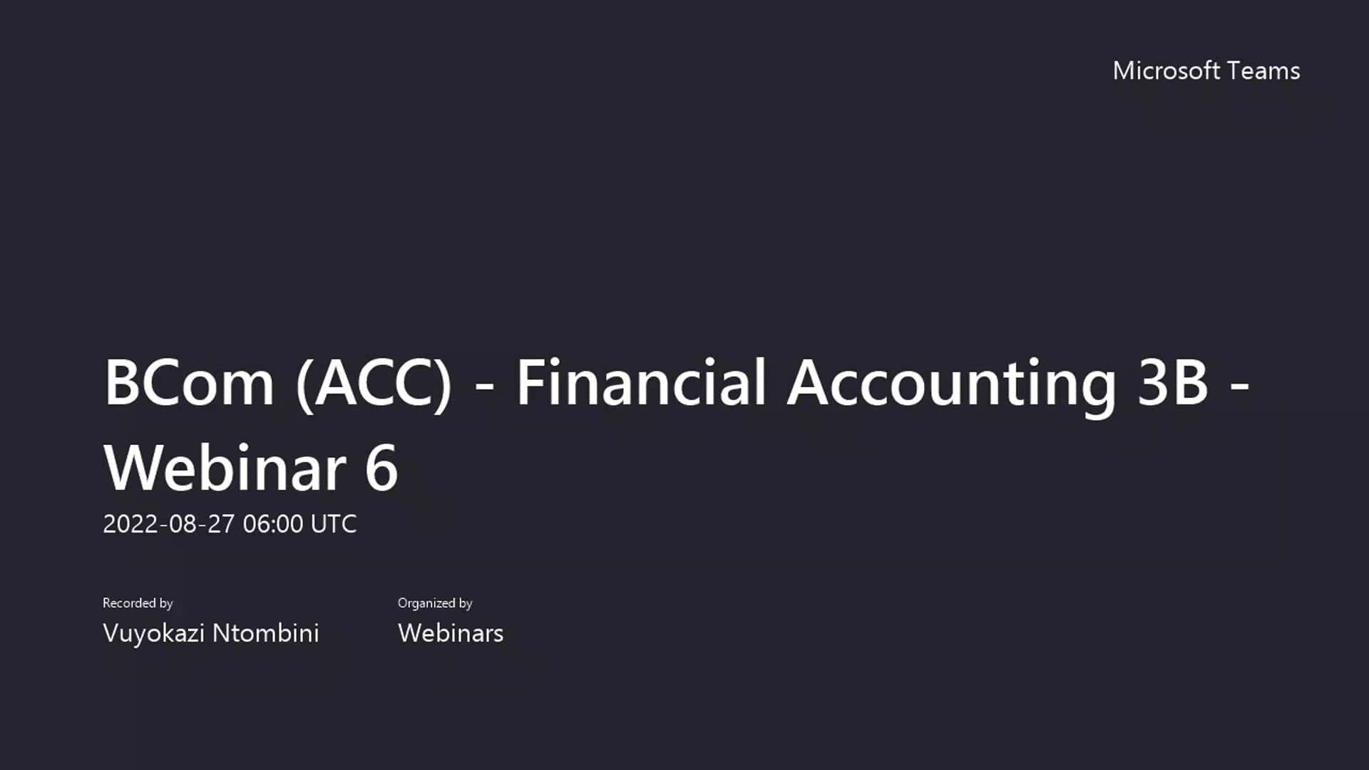 BCom (ACC) - Financial Accounting 3B - Webinar 6-20220827_080007 ...