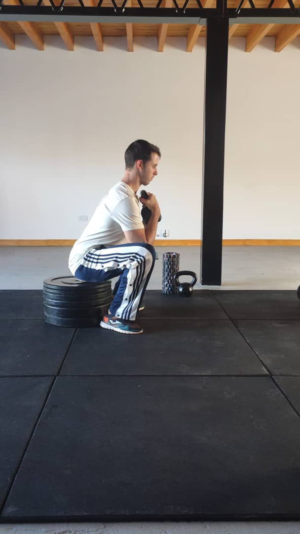 Sentadilla goblet a cajón on Vimeo