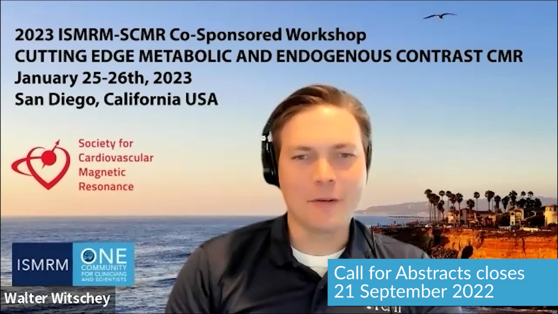 ISMRM-SCMR Co-Sponsored Workshop on Vimeo