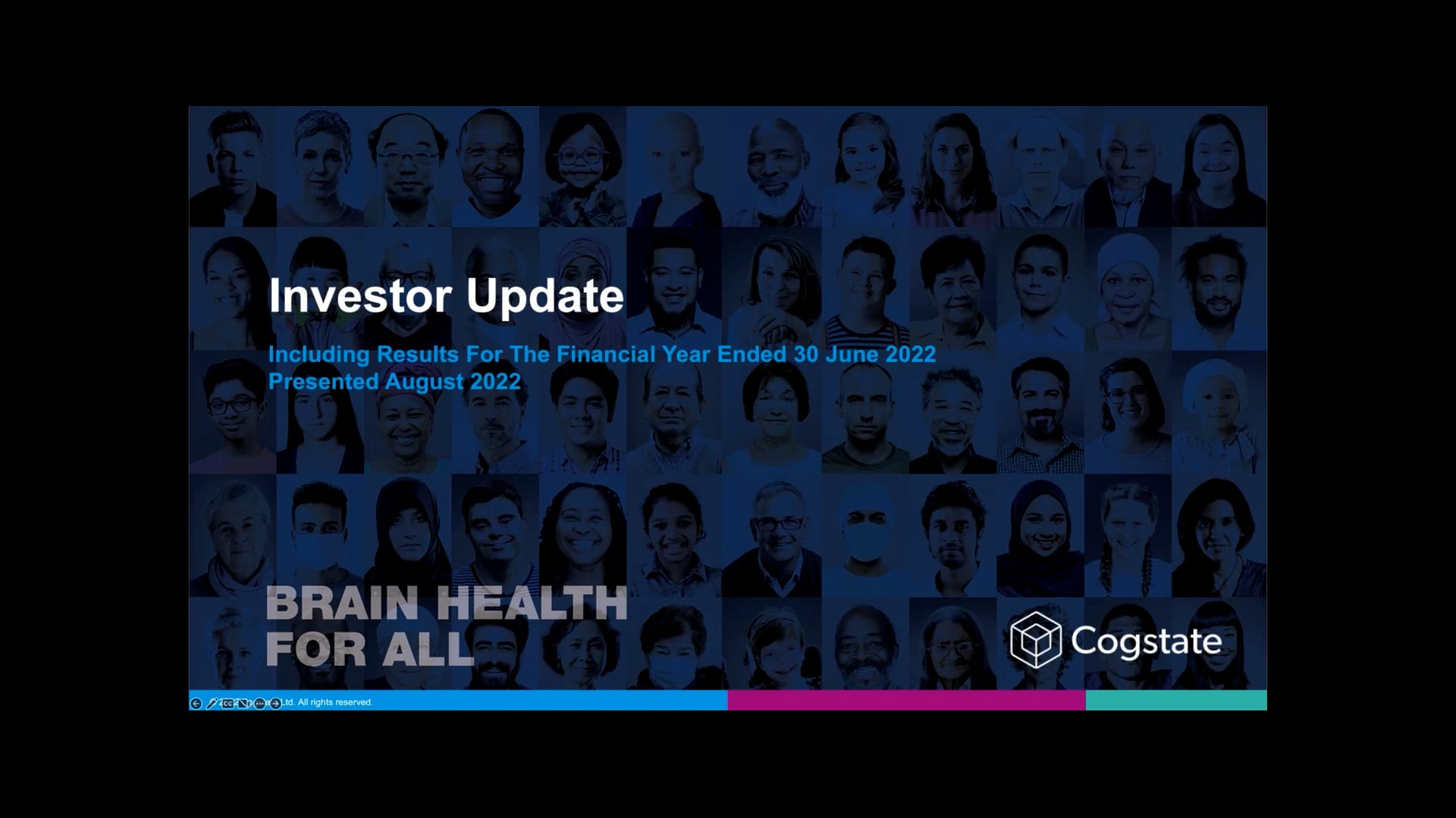 Cogstate Investor Webcast_ Full Year 2022 Results on Vimeo