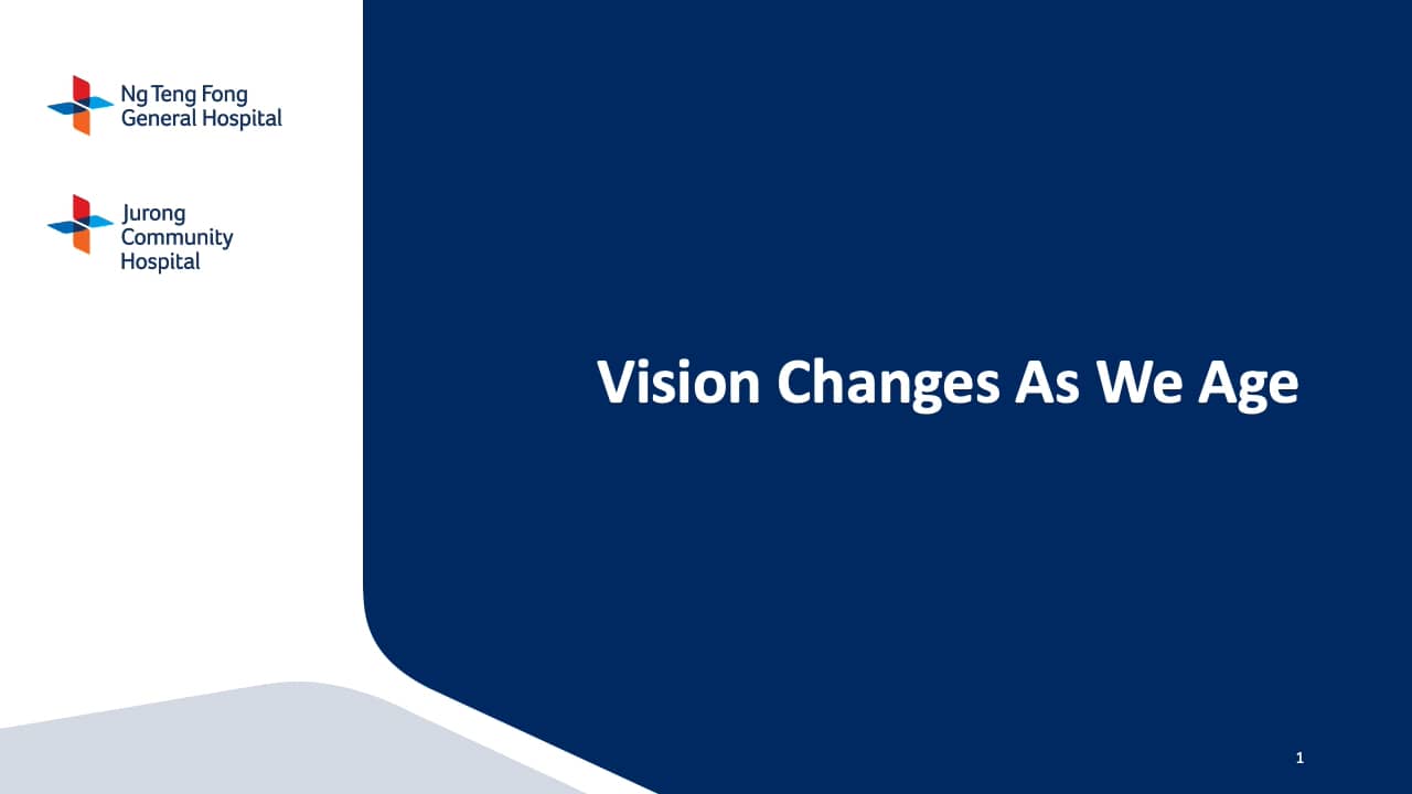 JCH Talk: Vision Changes As We Age on Vimeo
