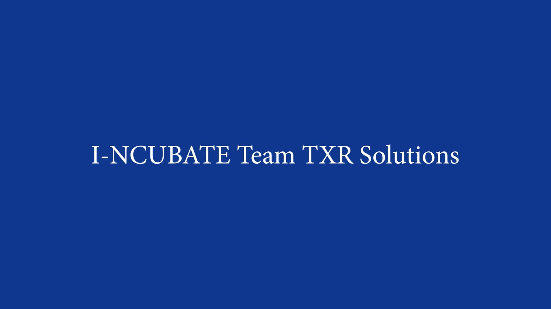 10_TXR Solutions on Vimeo