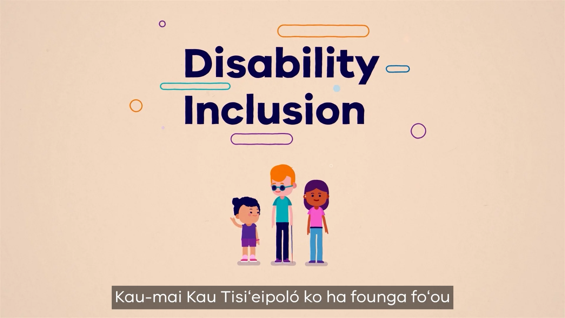 Disability Inclusion Deep Dive 290622_Tongan on Vimeo