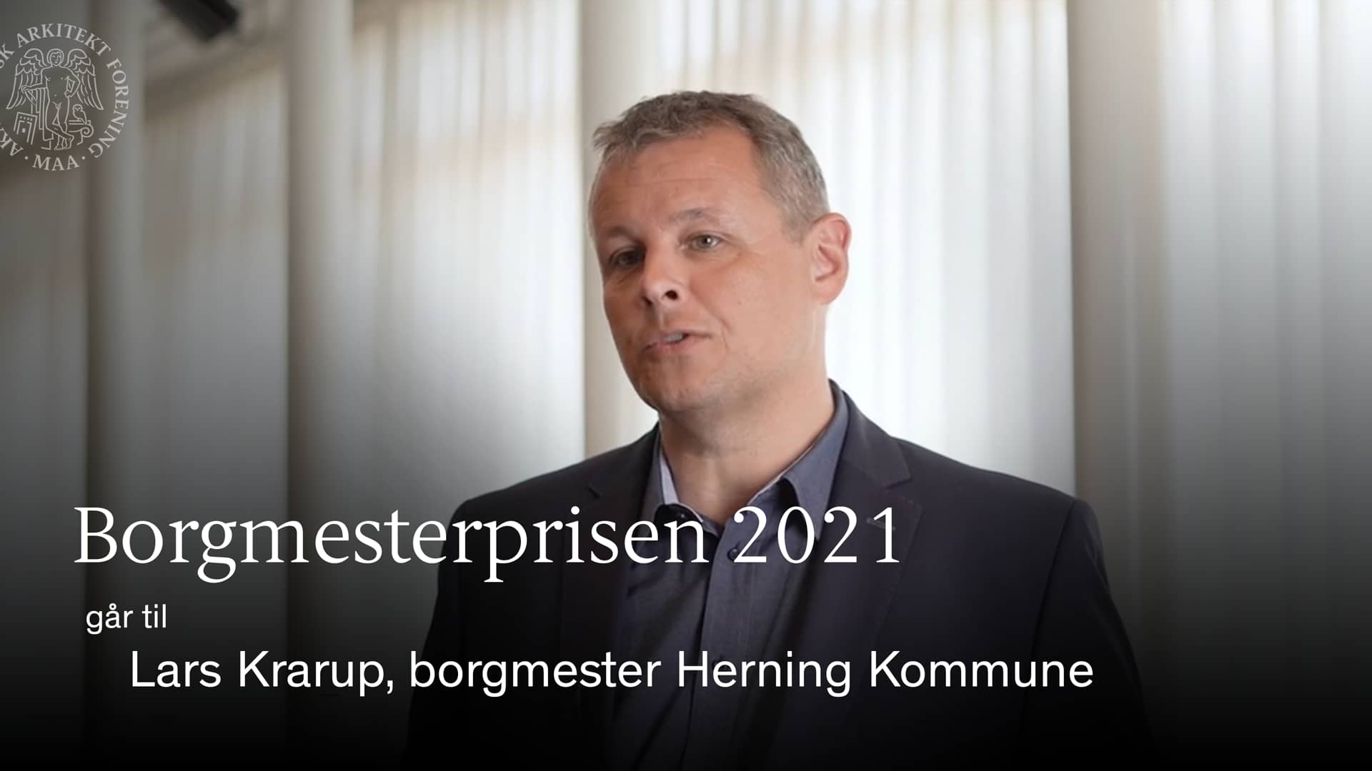 Lars Krarup modtager Borgmesterprisen 2021 on Vimeo