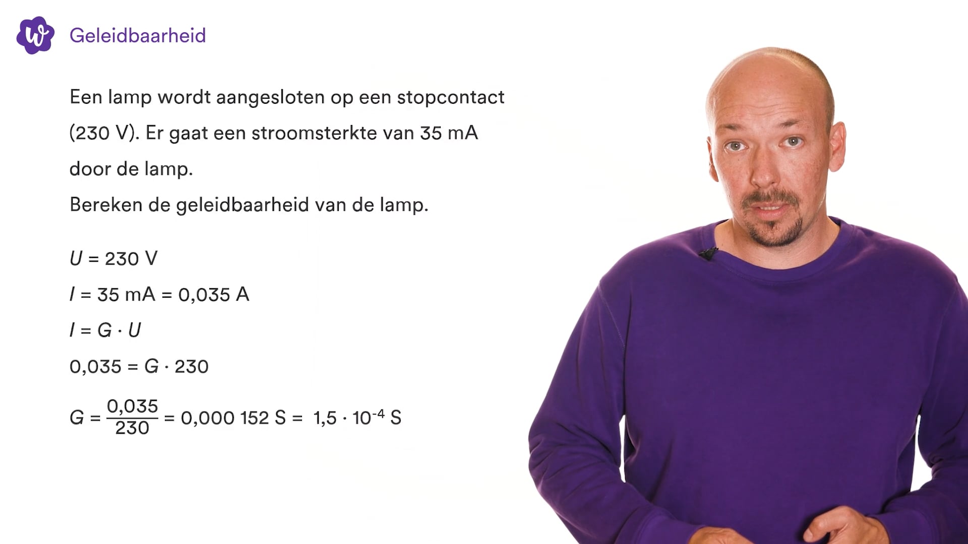 Geleidbaarheid (Nova) oefenen | StudyGo