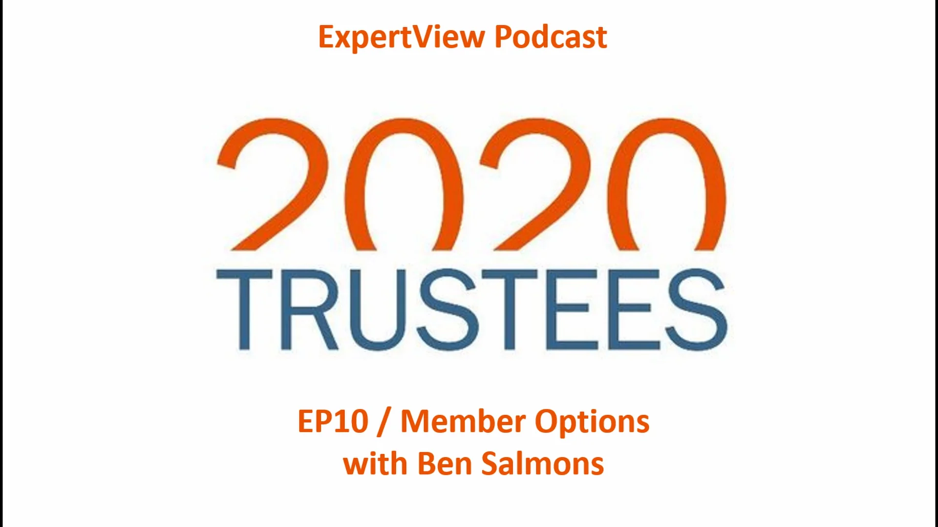 ExpertView EP10: Member Options on Vimeo