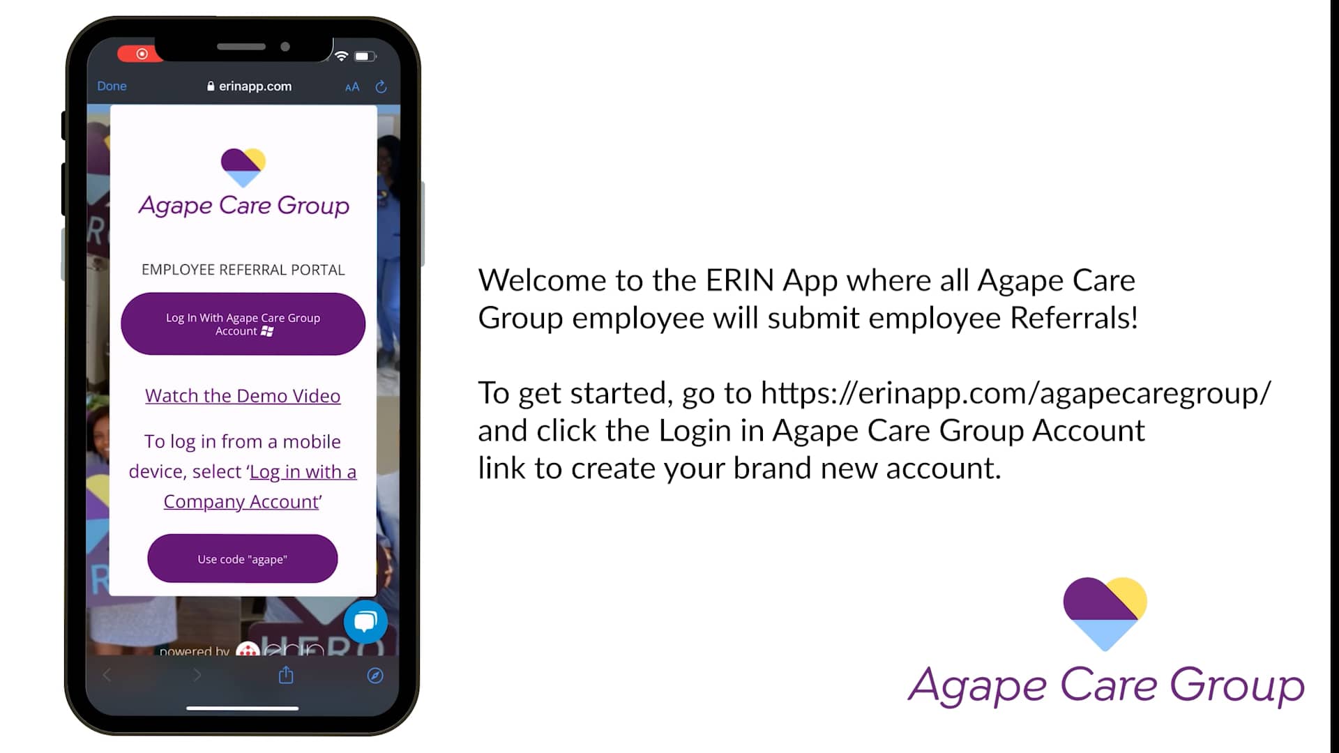 Agape Care Group Mobile Training on Vimeo