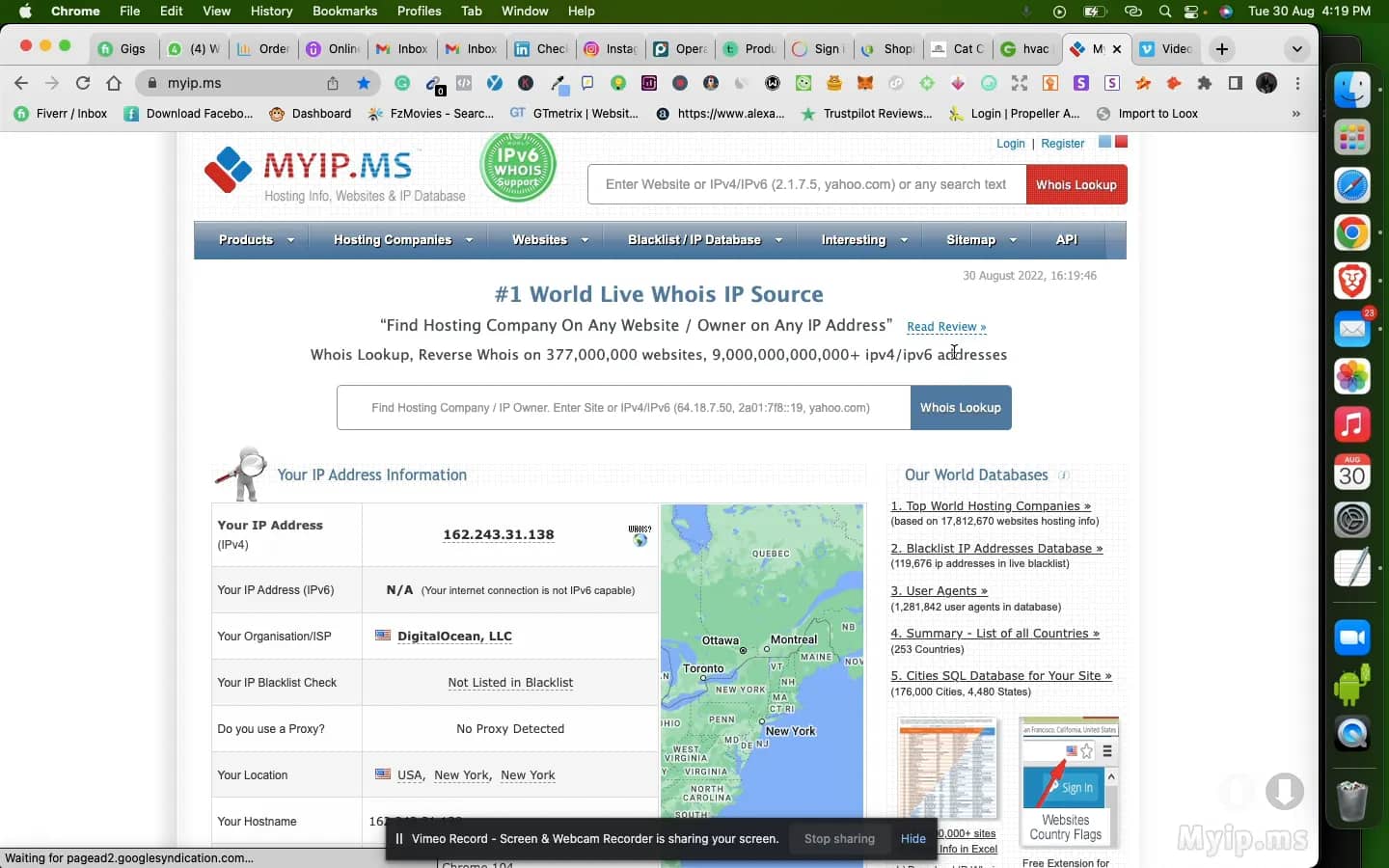 MYIP.MS Upgrade on Vimeo