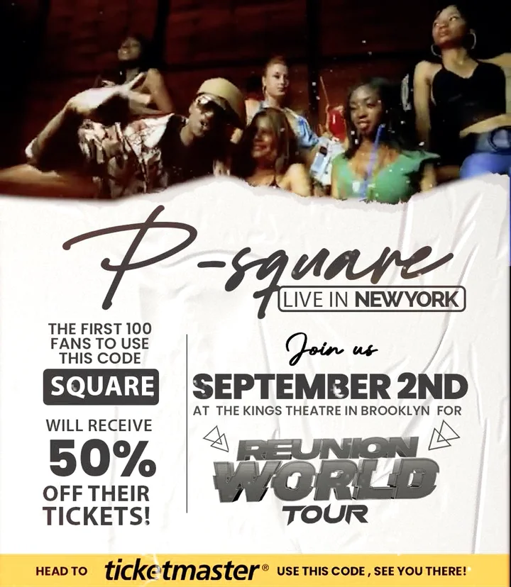 Promo Video - P-Square Reunion Tour - NYC on Vimeo