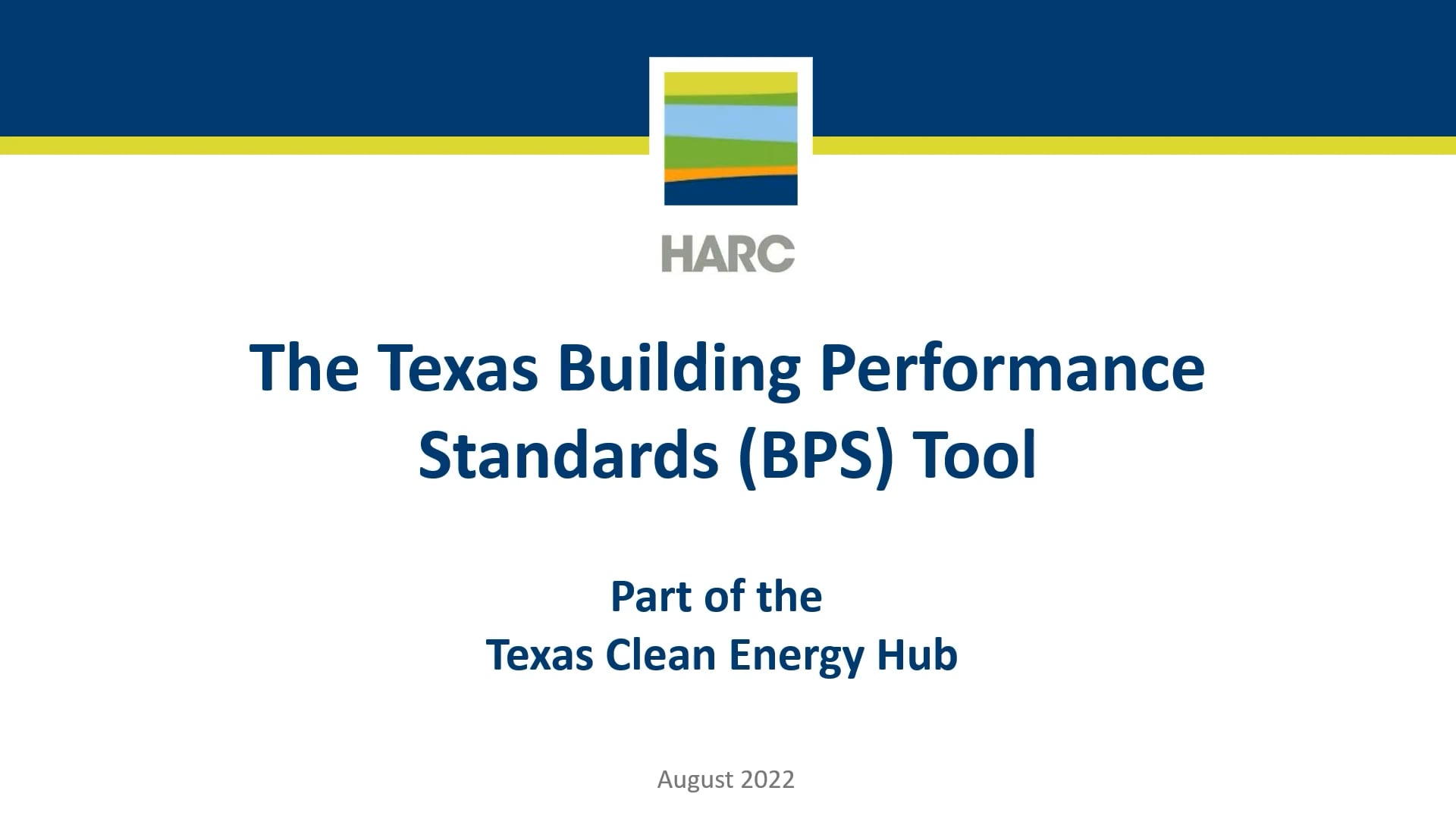 The Texas Building Performance Standards (BPS) Tool on Vimeo