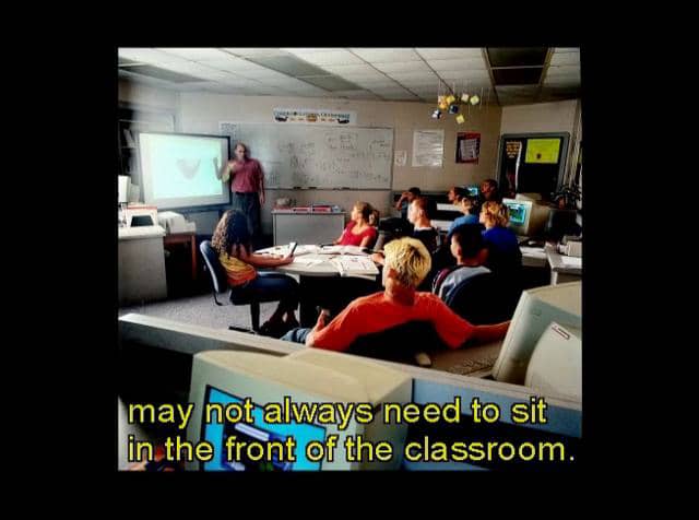 Should I sit my student in front of the classroom? on Vimeo