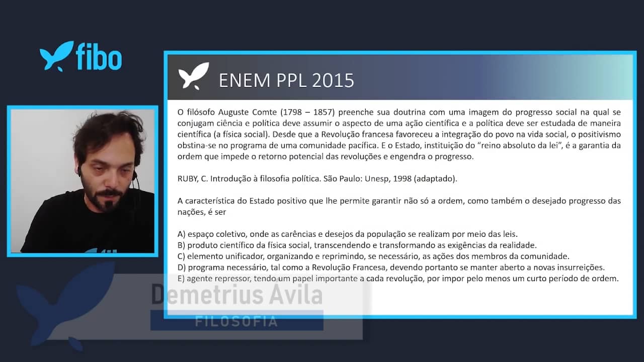 Questão 32 Ciências Humanas ENEM PPL 2015 on Vimeo