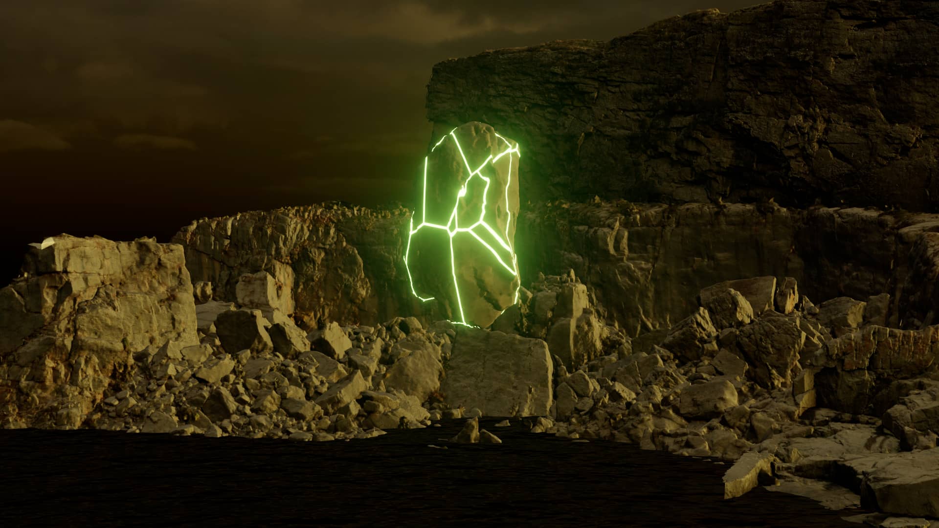 Blender Evee Levitating Stone Test on Vimeo