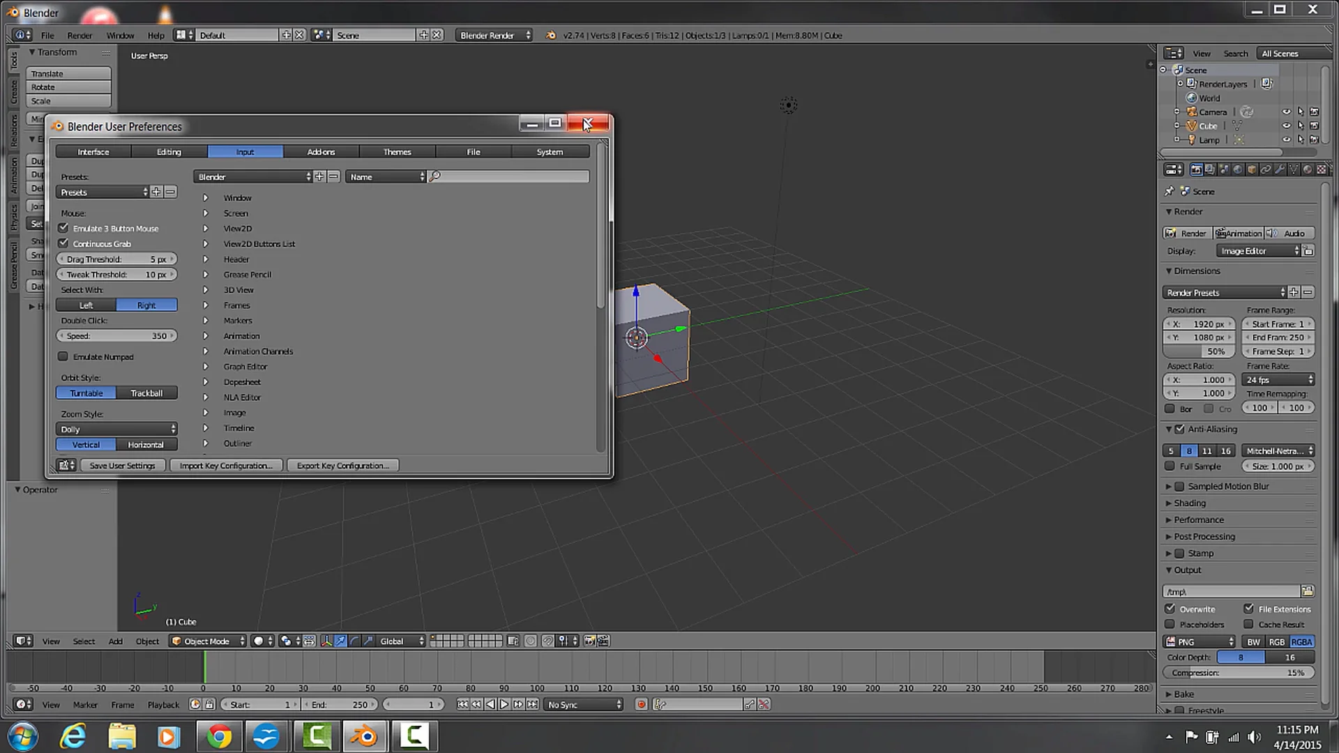 0203 Navigating Blender And Basic Object Manipulation on Vimeo