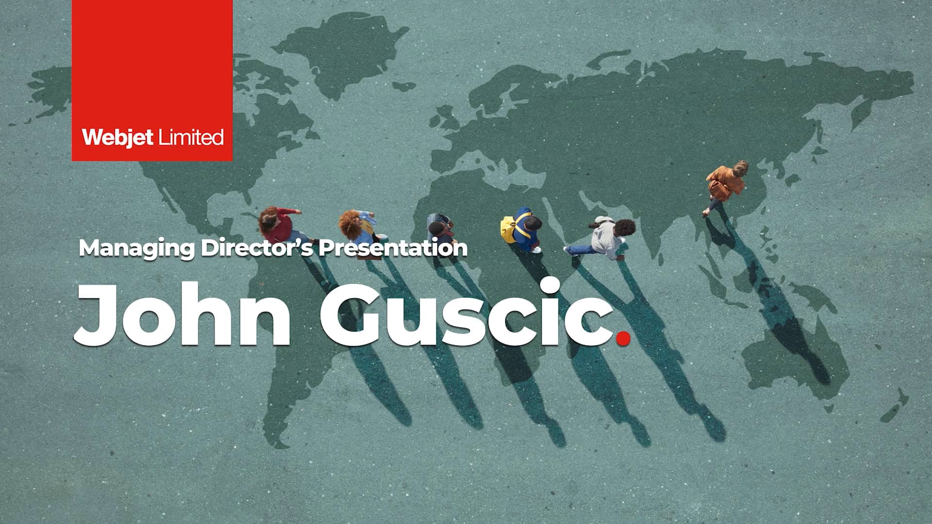 Webjet Limited 2022 AGM - Managing Director Presentation on Vimeo