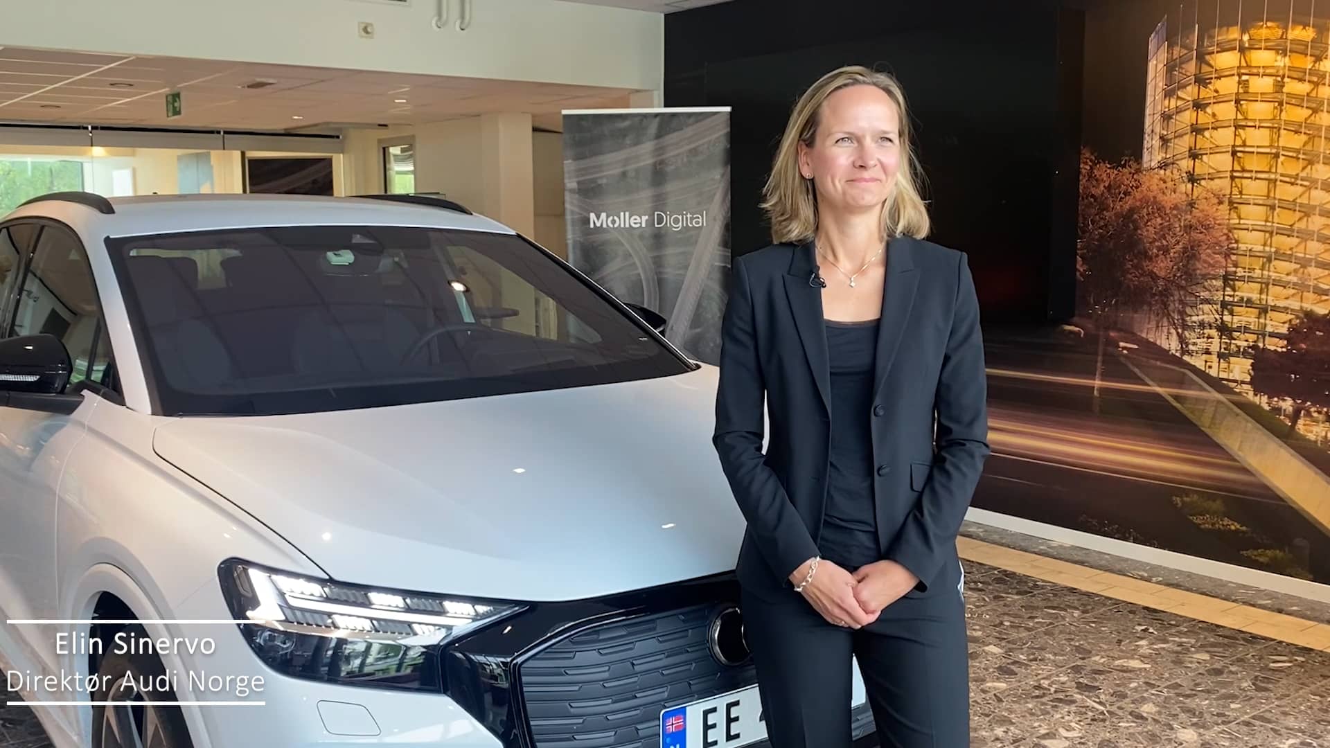 Bilsalget august- Elin Sinervo, Audi Norge on Vimeo