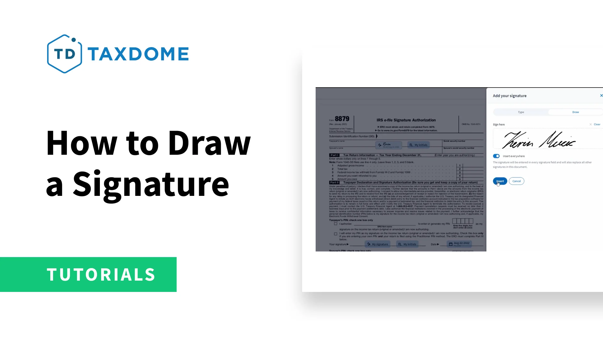 Client Portal: How to Draw a Signature