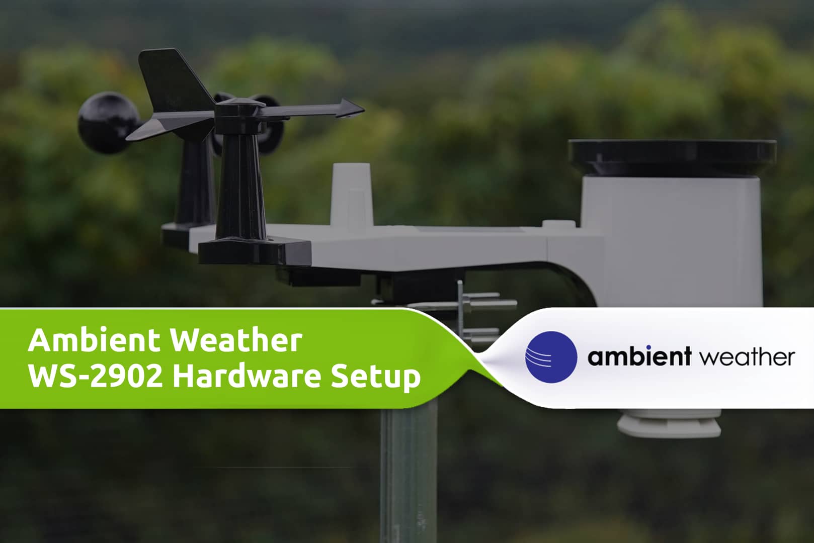 Ambient Weather WS-2902 | Hardware Setup on Vimeo