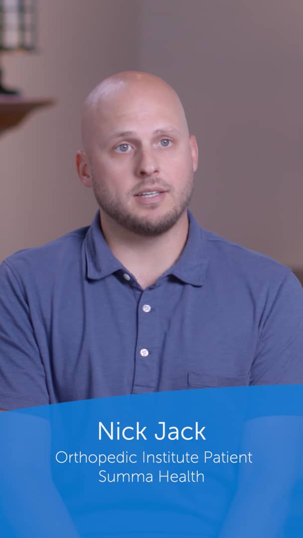 Nick Jack Orthopedic Surgery Care Story | Vertical on Vimeo