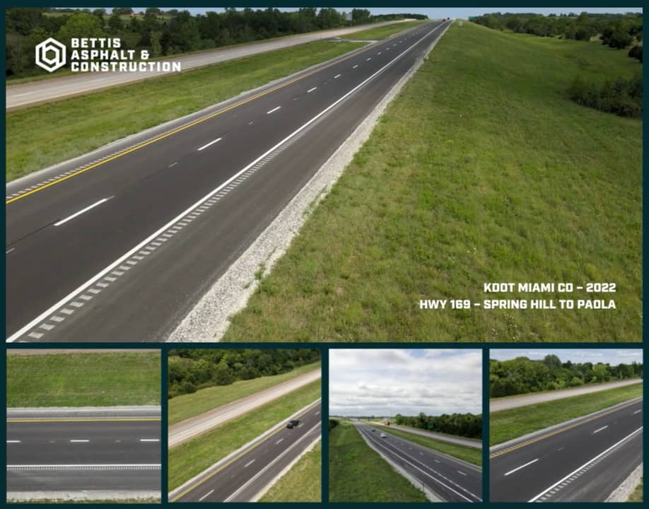 Bettis Asphalt 2022 Project: KDOT Miami Co – Hwy 169 – Spring Hill to ...