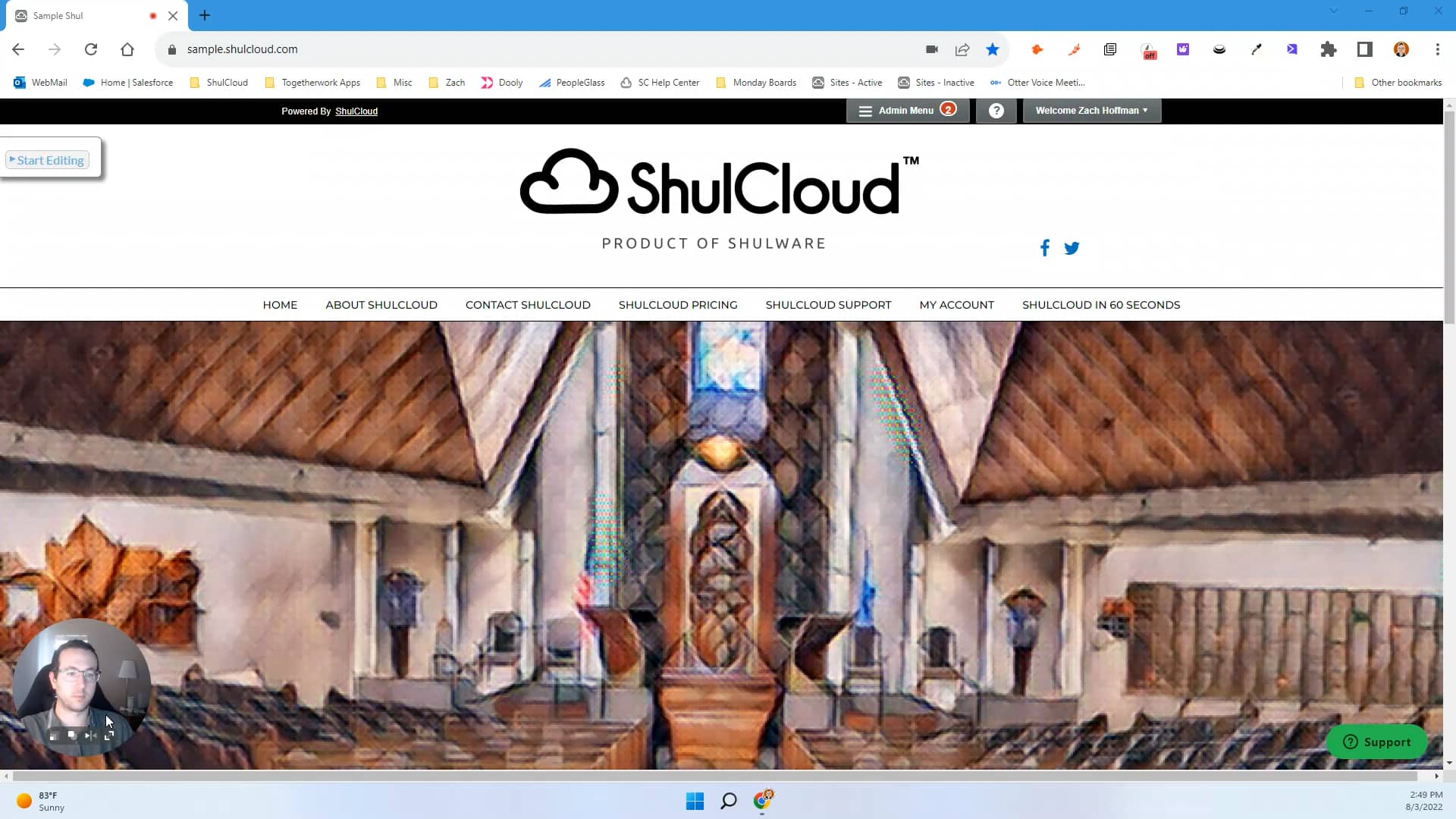 ShulCloud Demo August 2022 on Vimeo