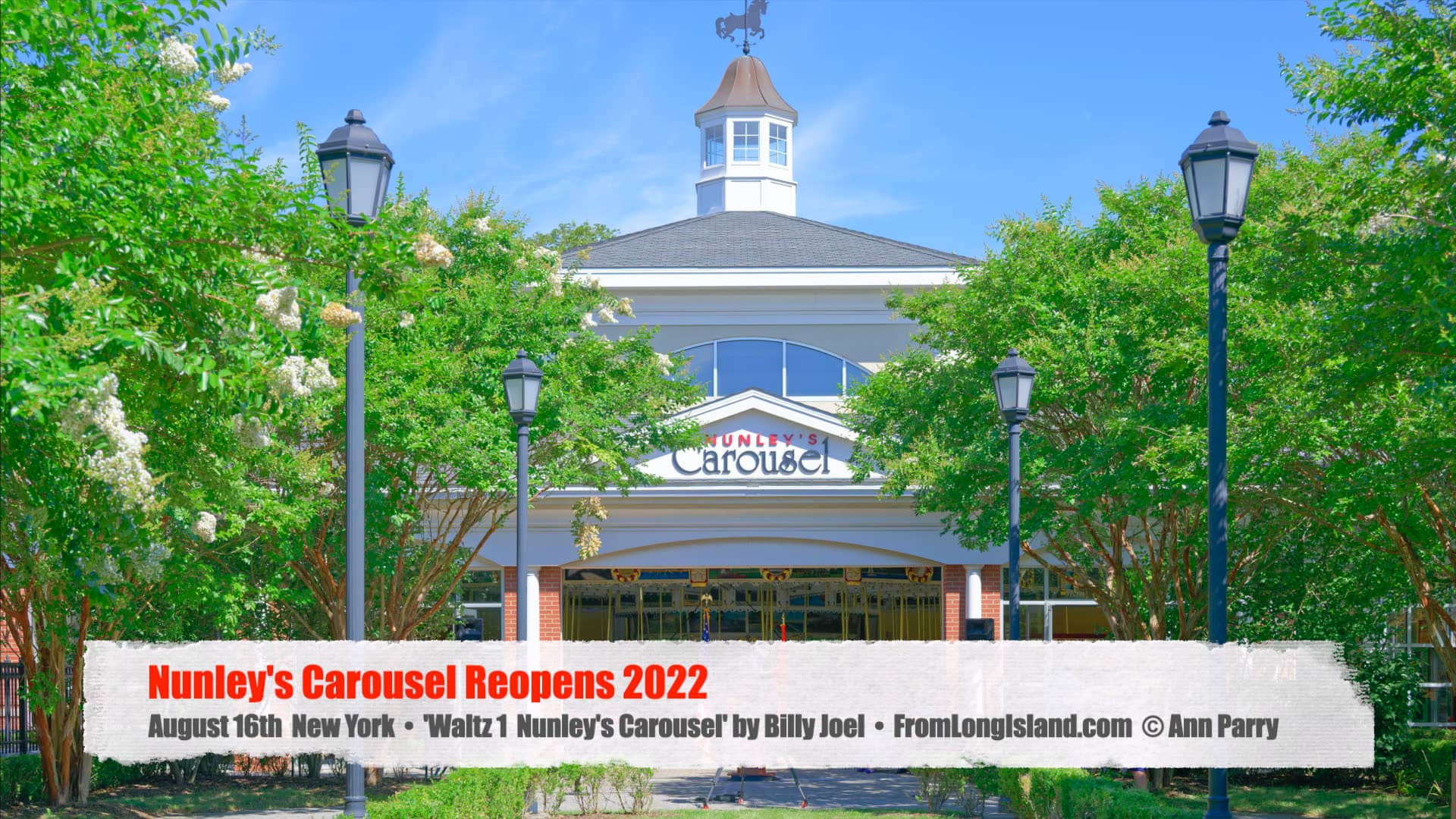 Nunley's Carousel Reopens 2022, by Ann Parry on Vimeo