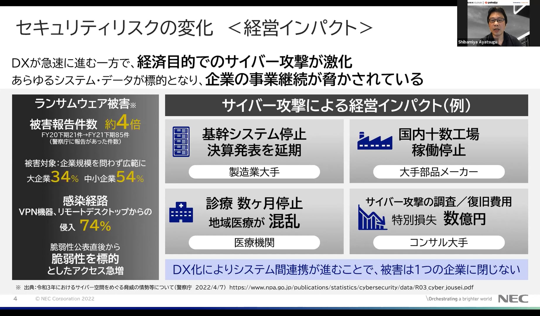 NEC Japan [250822] - DX/クラウドシフトにおけるクラウド利用のガバナンス強化 on Vimeo