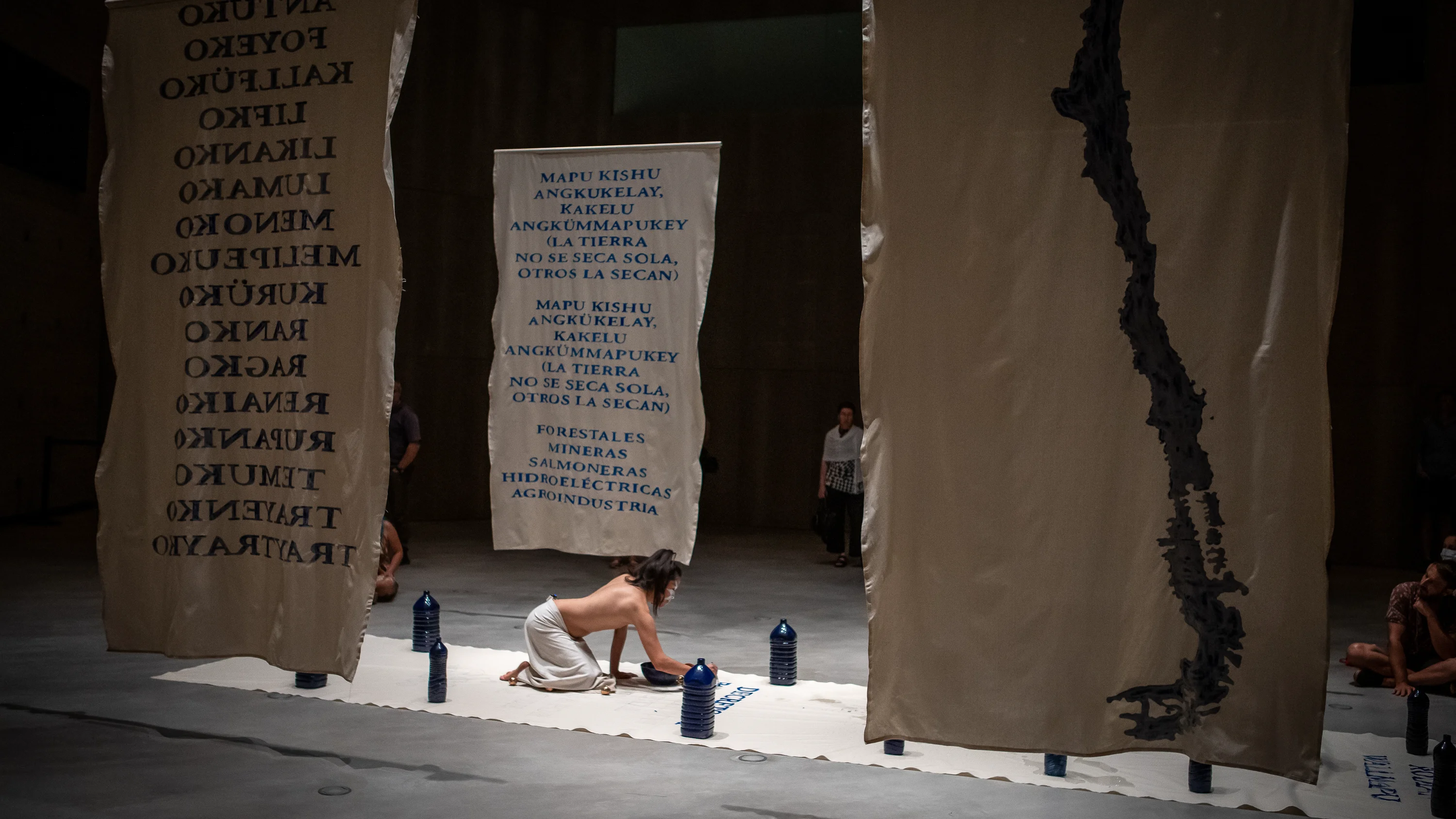 Seba Calfuqueo | ‘Ko ta mapungey ka’ (Water is also territory), 2020 on ...