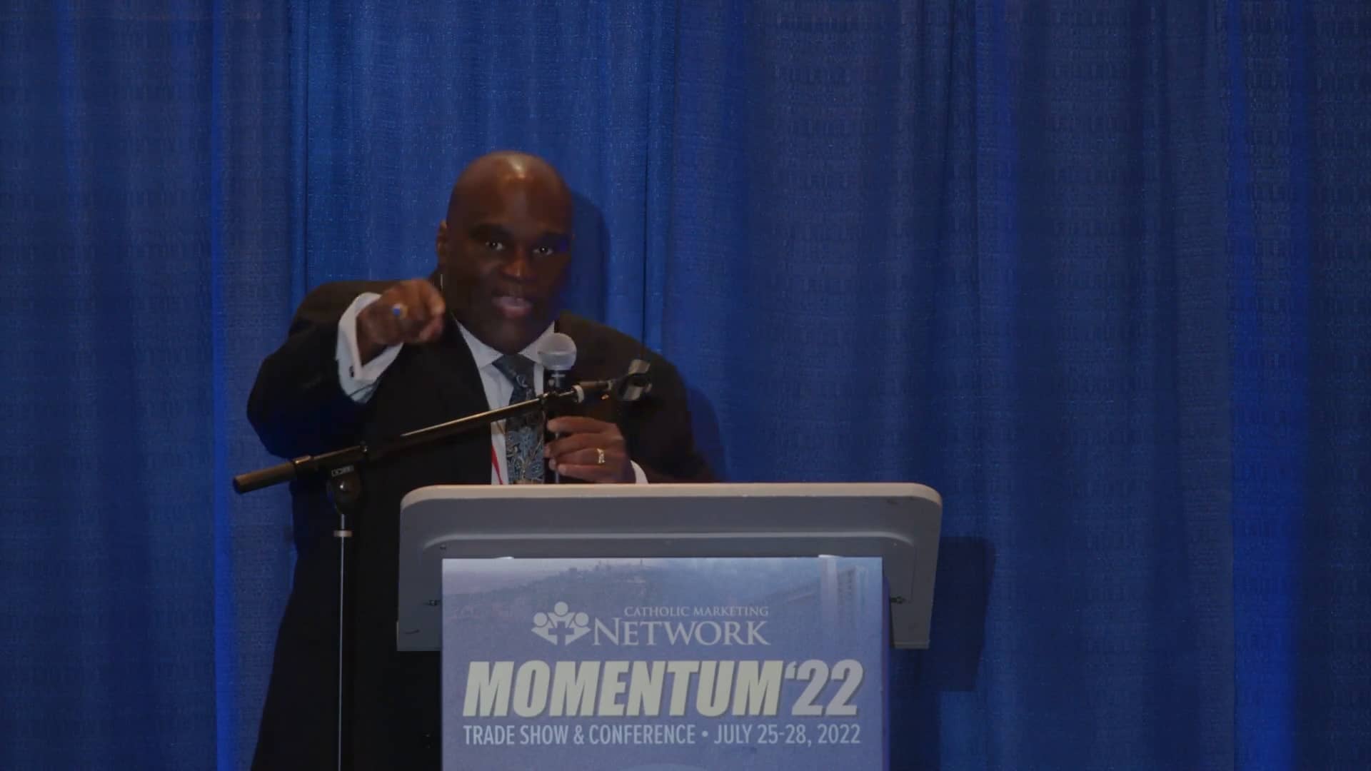 CMN MOMENTUM'22 IMPACT Breakfast: Deacon Harold Burke-Sivers on Vimeo