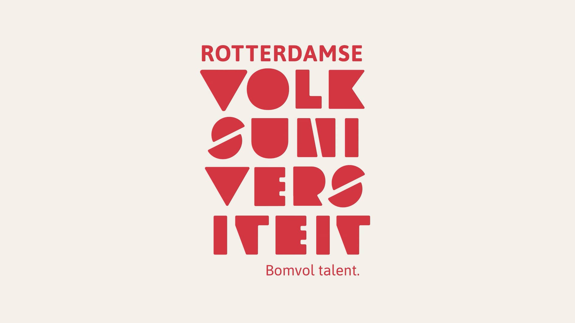 Logo Animatie Volksuniversiteit Rotterdam on Vimeo