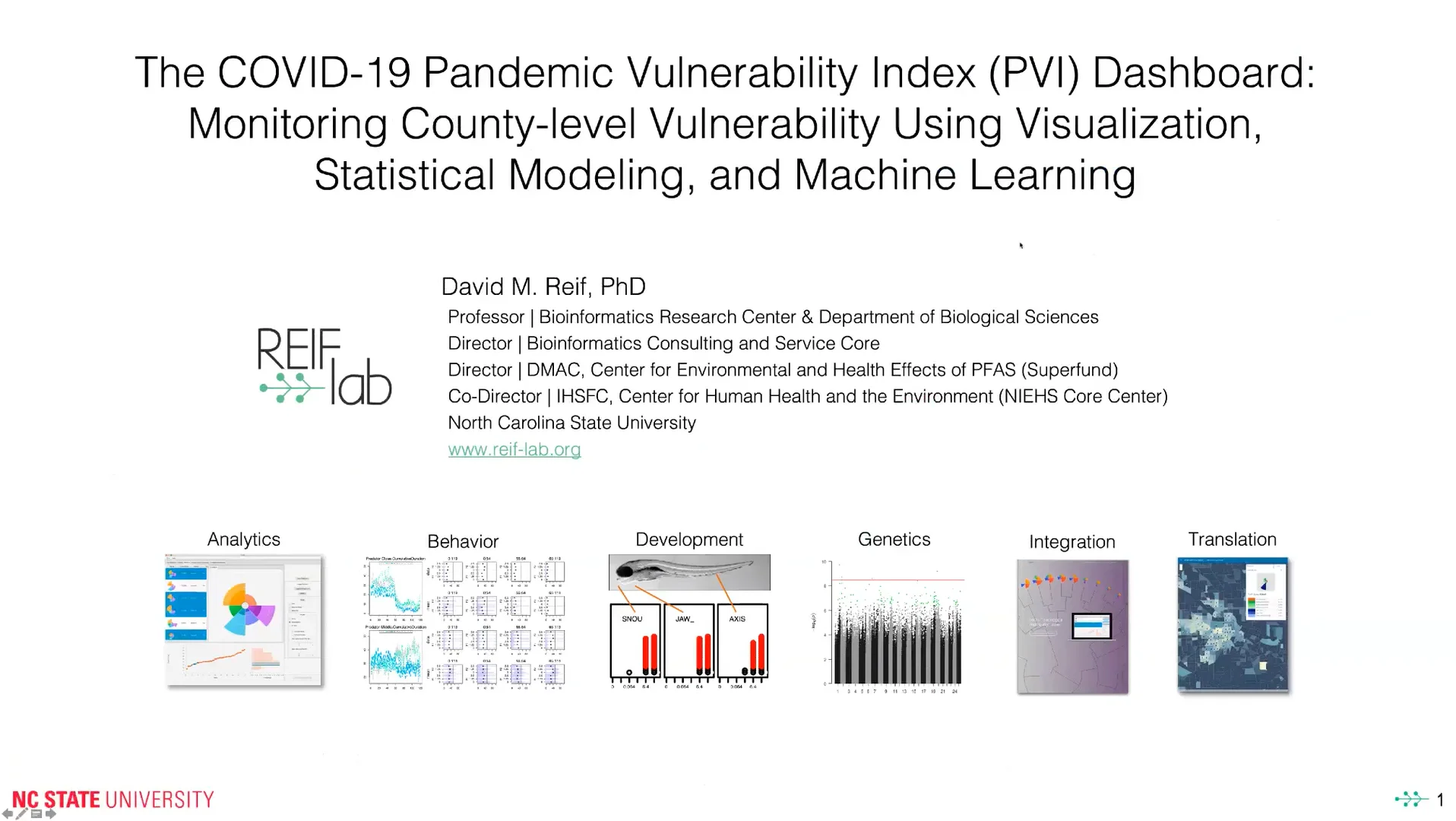 RASS Webinar—The COVID-19 Vulnerability Index (PVI) Dashboard ...